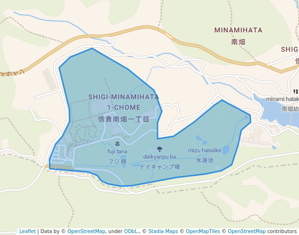 農業公園 信貴山 のどか村 in Sango | Map and Routes