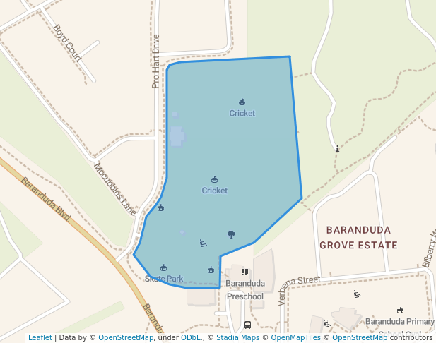 Baranduda Reserve in Baranduda | Map and Routes