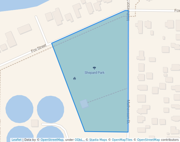 Shepard Park in Menasha | Map and Routes