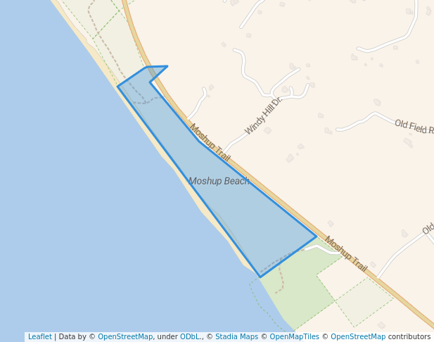 Moshup Beach in Aquinnah | Map and Routes