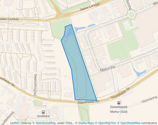 Grüne Fuge in Hamburg | Map and Routes