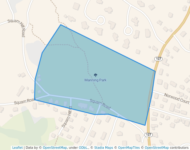 Manning Park in Rockport | Map and Routes