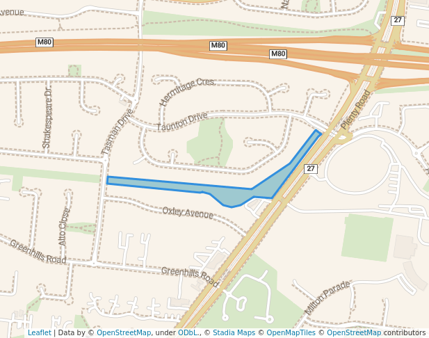 Maroondah Aqueduct Linear Reserve in Bundoora | Map and Routes