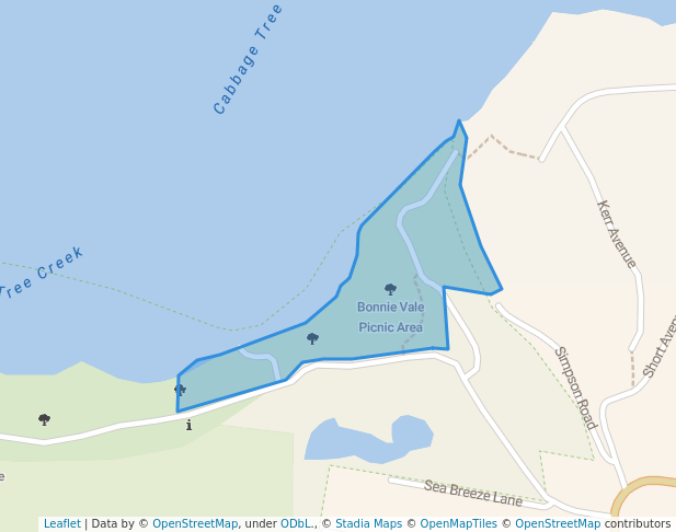 Bonnie Vale Picnic Area in Royal National Park | Map and Routes
