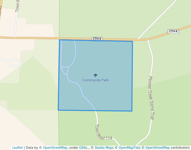 Community Park in Conover | Map and Routes