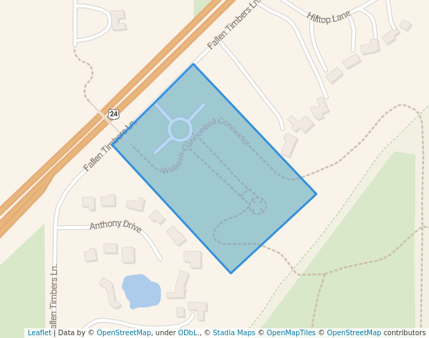 Fallen Timbers State Memorial in Maumee | Map and Routes