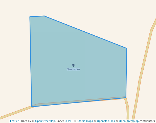 San Isidro in Lopera | Map and Routes