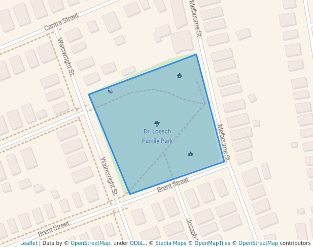 Cronin Playground in Boston | Map and Routes