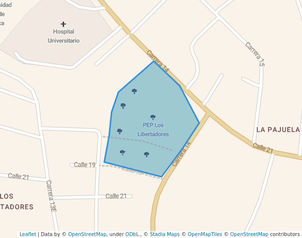 PEP Los Libertadores in Sincelejo | Map and Routes