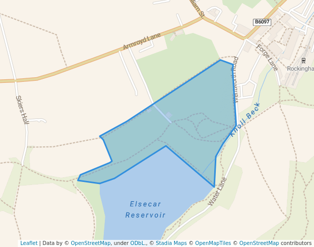 Elsecar Park in Elsecar | Map and Routes