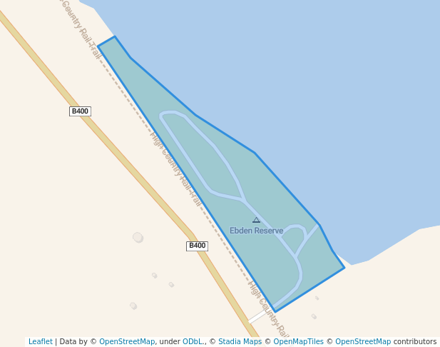 Ebden Reserve in Ebden | Map and Routes