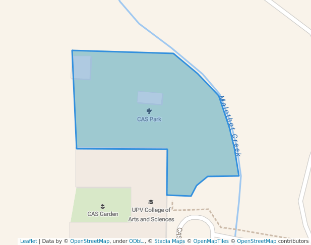 CAS Park in Miagao | Map and Routes