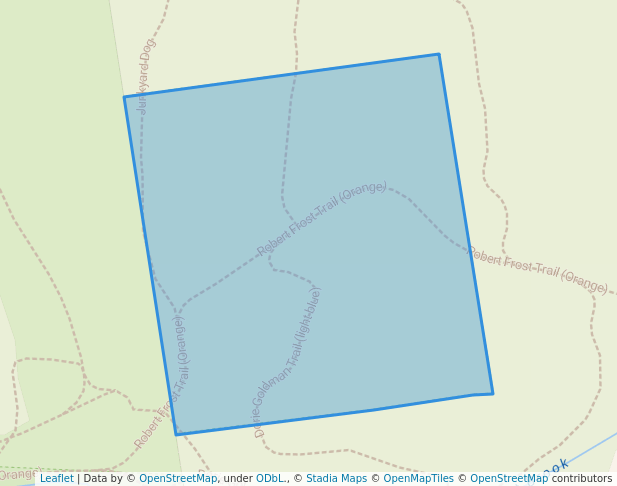 Whitney Conservation Area in Pelham | Map and Routes