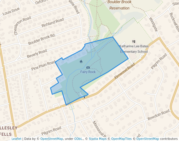 Kelly Memorial Field in Wellesley | Map and Routes