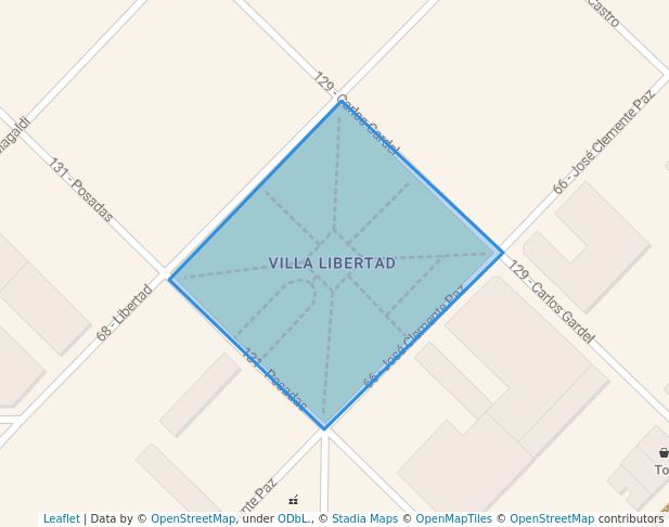 Plaza Libertad in Billinghurst | Map and Routes