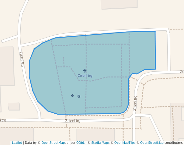 Zeleni trg in Zagreb | Map and Routes