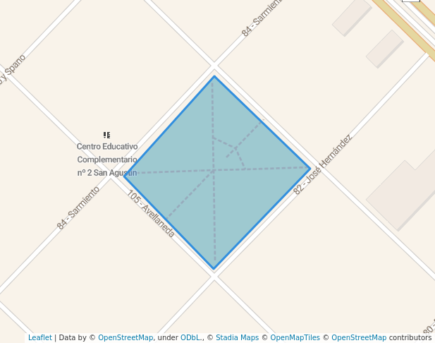 Plaza 25 de Mayo in Billinghurst | Map and Routes