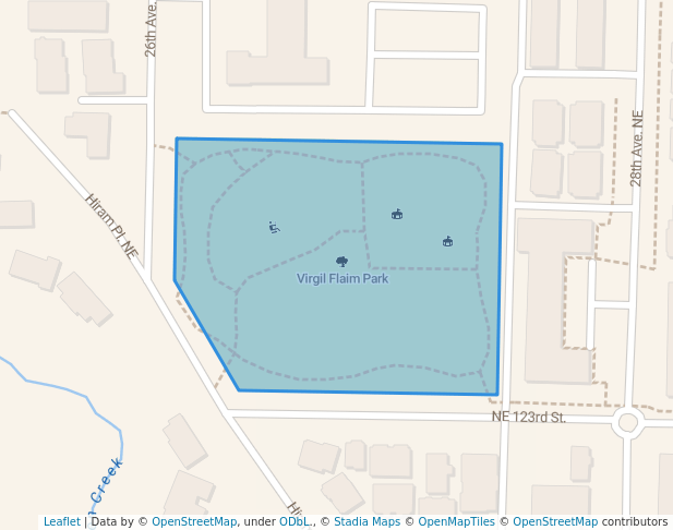 Virgil Flaim Park in Seattle | Map and Routes