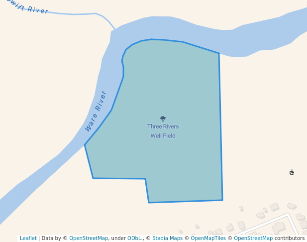 Three Rivers Well Field in Palmer | Map and Routes