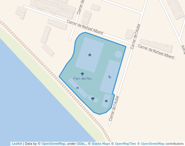 Parc del Riu in Deltebre | Map and Routes