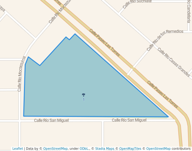 1 in Ciudad Obregón | Map and Routes