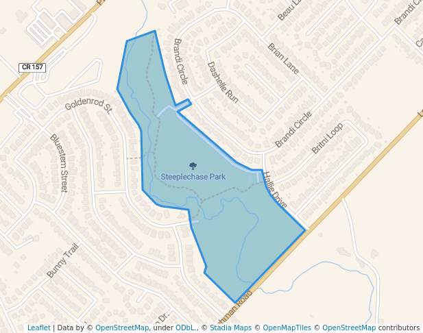 Steeplechase Park in Kyle | Map and Routes