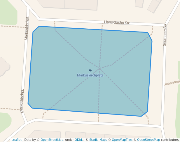 Markuskirchplatz in Plauen | Map and Routes