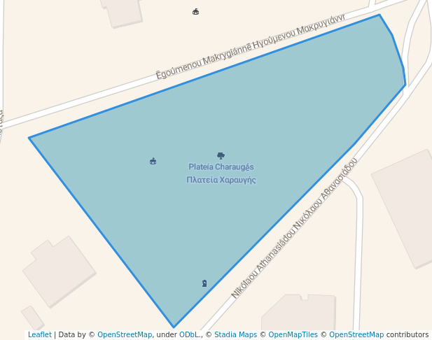 Πλατεία Χαραυγής in Penteli | Map and Routes