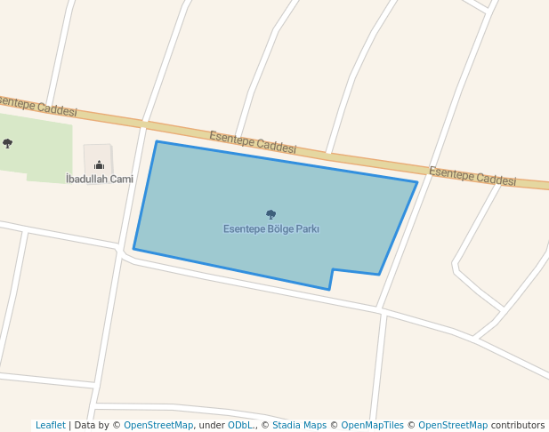 Esentepe Bölge Parkı in Sivas | Map and Routes