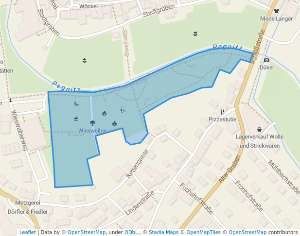 Wiesweiher in Pegnitz | Map and Routes