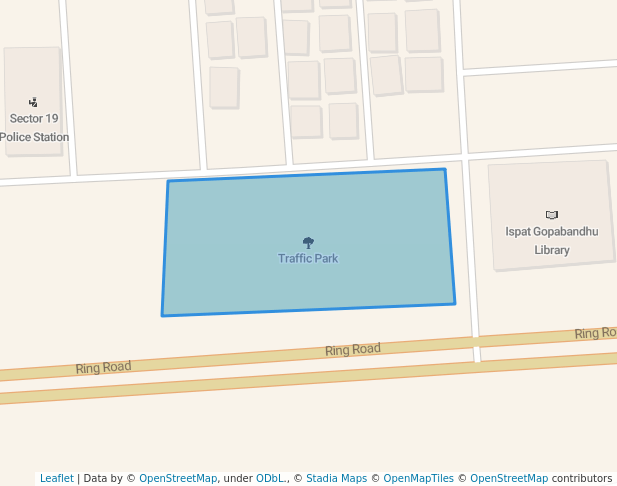 Traffic Park in Rourkela | Map and Routes