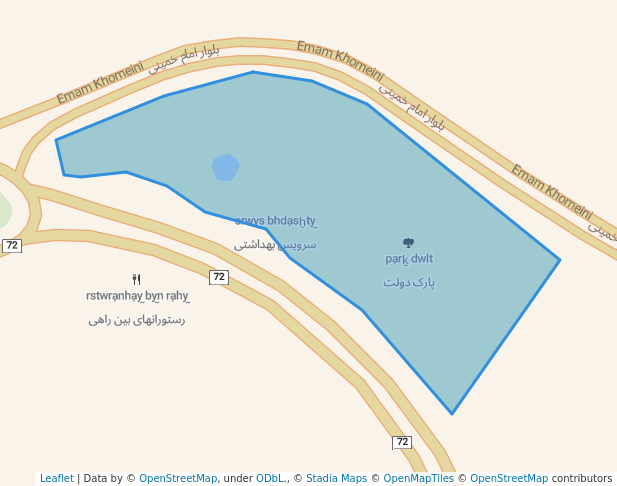 پارک دولت in Dehdez | Map and Routes