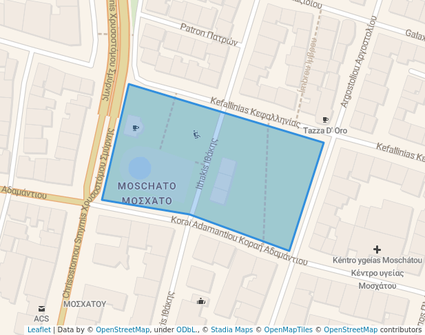 Πλατεία Ηρώων Πολυτεχνείου in Moschato | Map and Routes