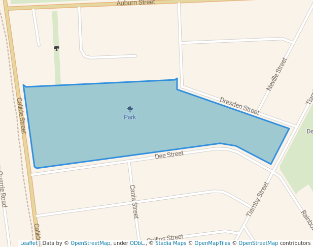 Park in Biloela | Map and Routes