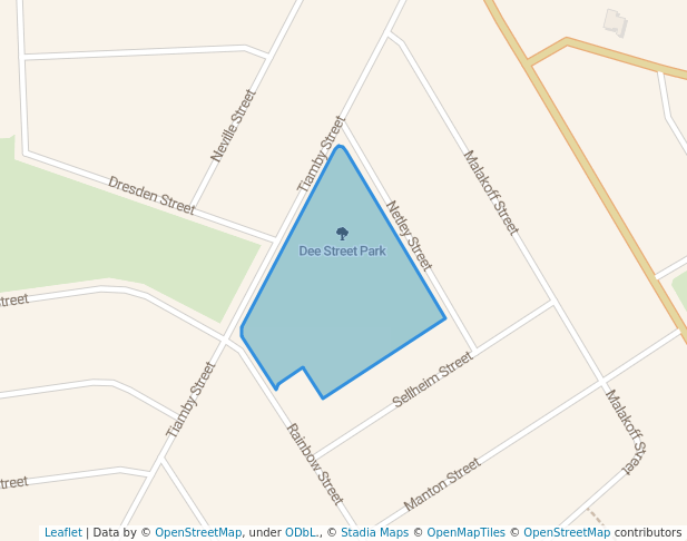 Dee Street Park in Biloela | Map and Routes