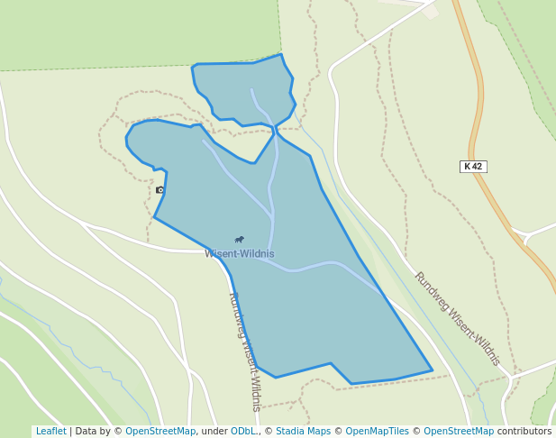 Wisent in Bad Berleburg | Map and Routes
