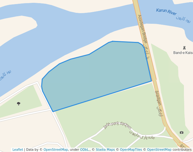 Hormozan Park in Shushtar | Map and Routes