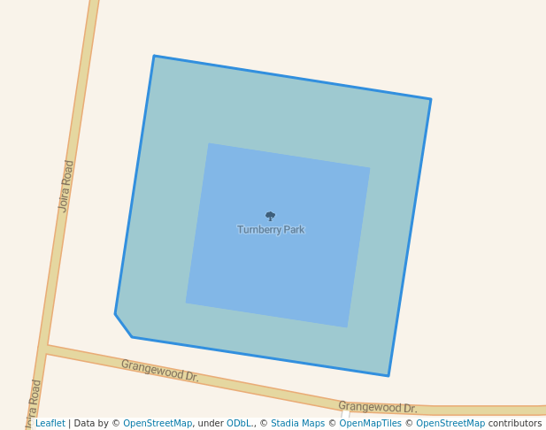 Turnberry Park in Dubbo | Map and Routes