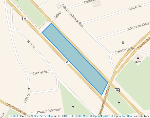 Parque Las Torres in Ciudad Apodaca | Map and Routes