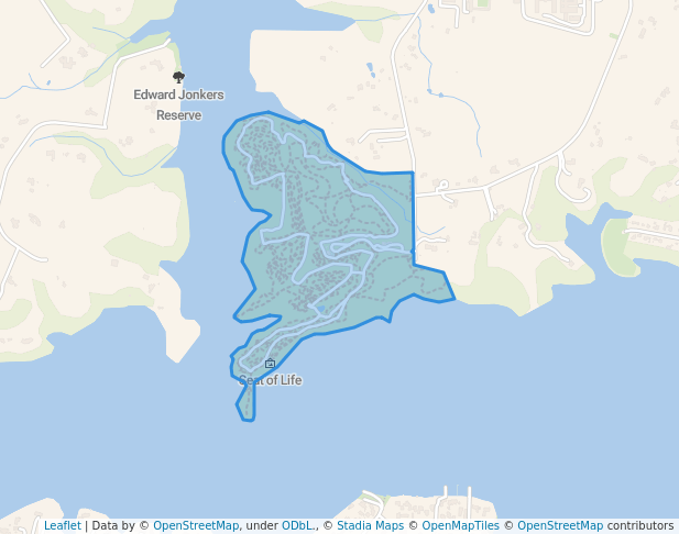 Sanders Reserve in Auckland | Map and Routes