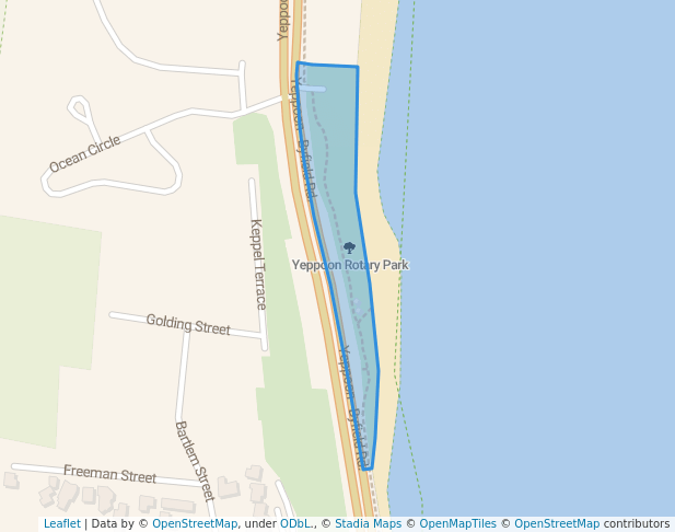 Yeppoon Rotary Park in Yeppoon | Map and Routes