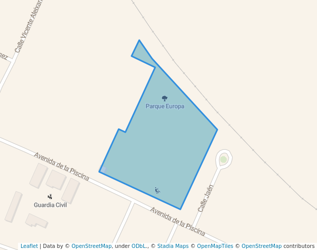 Parque Europa in La Roda de Andalucía | Map and Routes