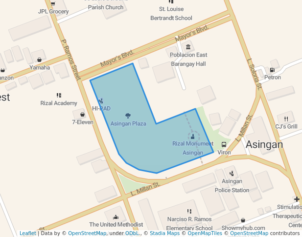 Asingan Plaza in Asingan | Map and Routes