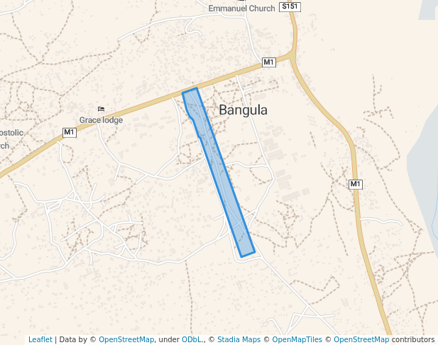 Bangula in Bangula | Map and Routes