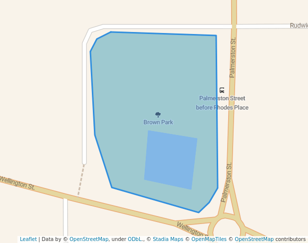 Brown Park in Mosman Park | Map and Routes