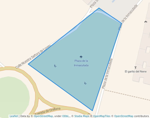 Plaza de la Inmaculada in Leganés | Map and Routes