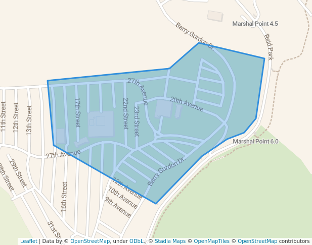 Reid Park in Mount Panorama | Map and Routes