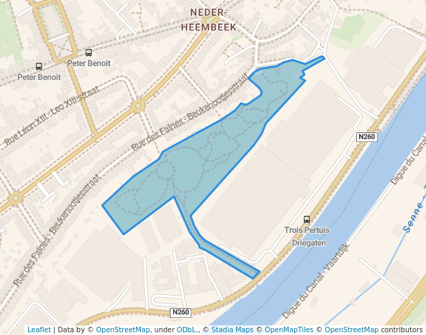 Parc Meudon - Meudonpark in Bruxelles | Map and Routes