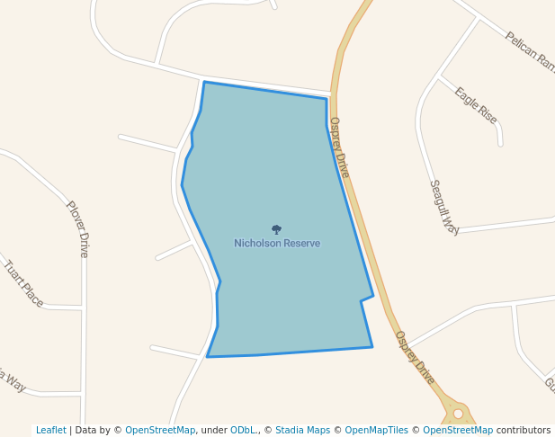 Nicholson Reserve in Yangebup | Map and Routes