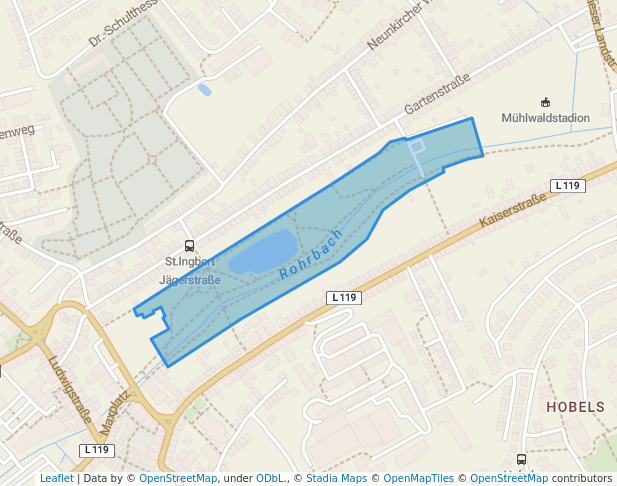 Gustav-Clauss-Anlage in Sankt Ingbert | Map and Routes
